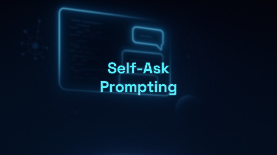 Self-Ask Prompting: Solve Problems with Self-Questioning – Fabio Vivas